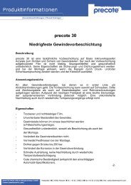 precote 80-8 High-strength and seat-resistant thread precoating for ...