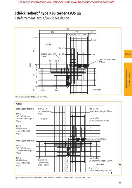 Schöck Isokorb® type Q - Barbour Product Search
