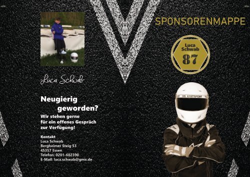 Sponsorenmappe F1
