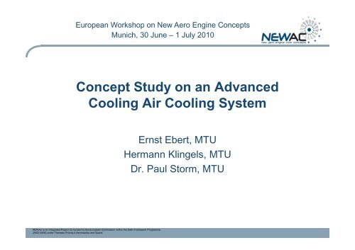 21_MTU_Concept study on an advanced cooling air ... - NEWAC