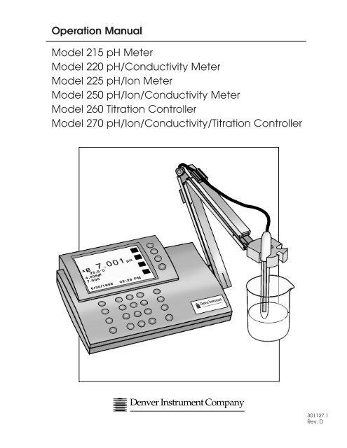 200 Series - Denver Instrument