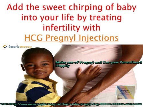 Treat your Infertility Disorder with help of HCG Pregnyl 10000 IU 5000 ...