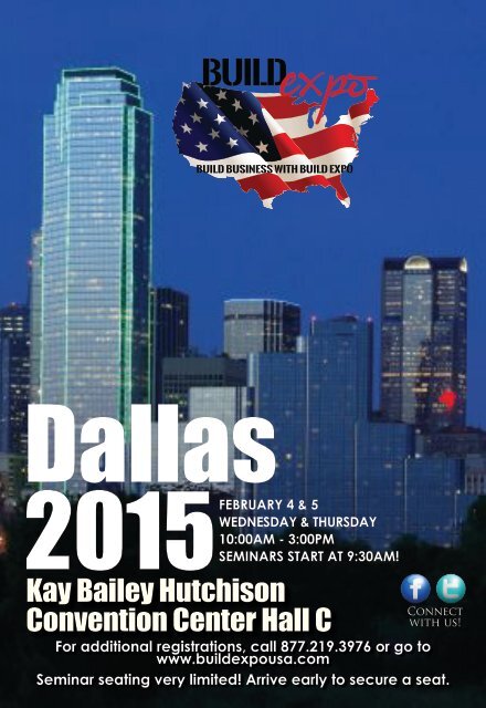 Dallas 2015 Build Expo Show Preview Guide