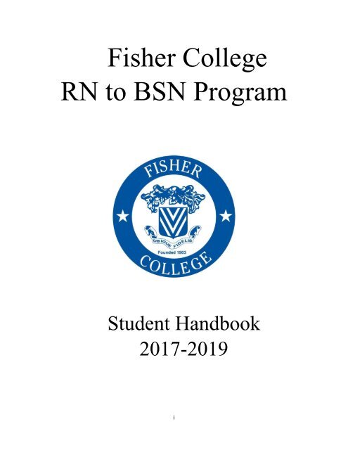 RN to BSN PROGRAM HANDBOOK