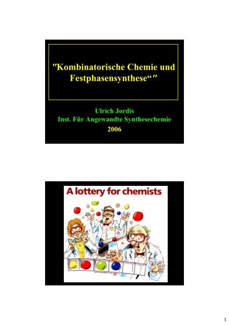 Solid Supported Reagents - Ulrich Jordis