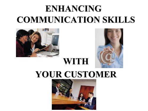Enhancing Communication