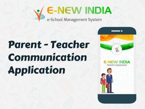 Parent Teacher Communication, School Management app software