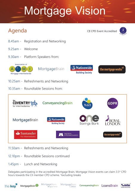 Mortgage Vision Agenda 2017
