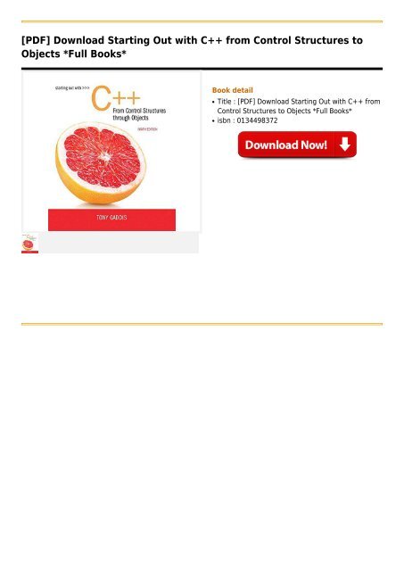 Starting-Out-with-C++-from-Control