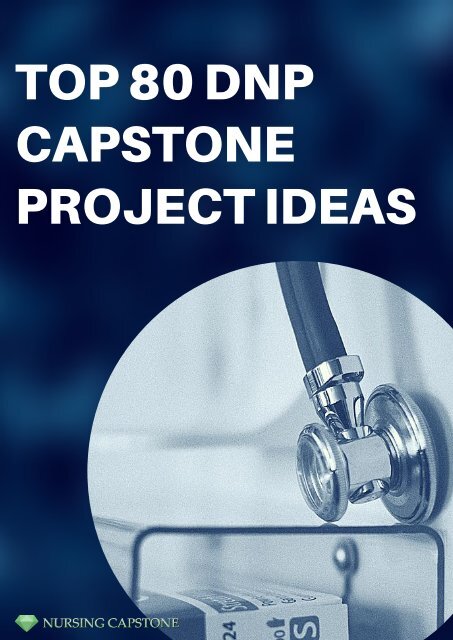 Ideas For DNP Capstone Project ideas-for-dnp-capstone-project