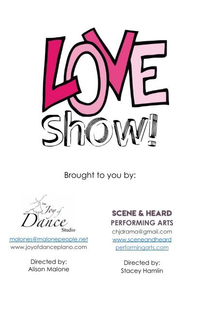 Love Show Program