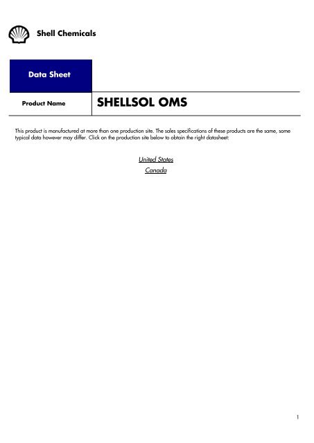 SHELLSOL OMS