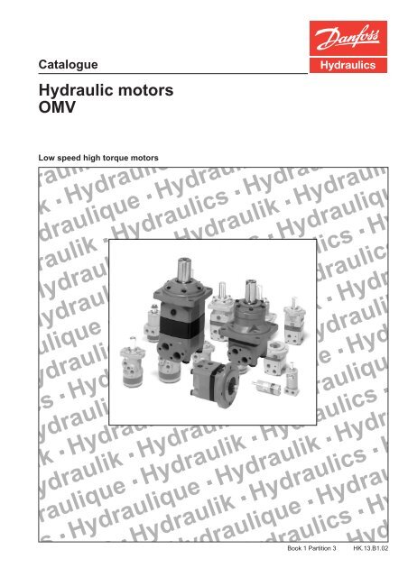 Hydraulic motors - OMS, OMT and OMV