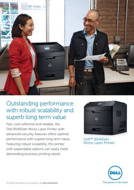 Dell B5460DN Brochure