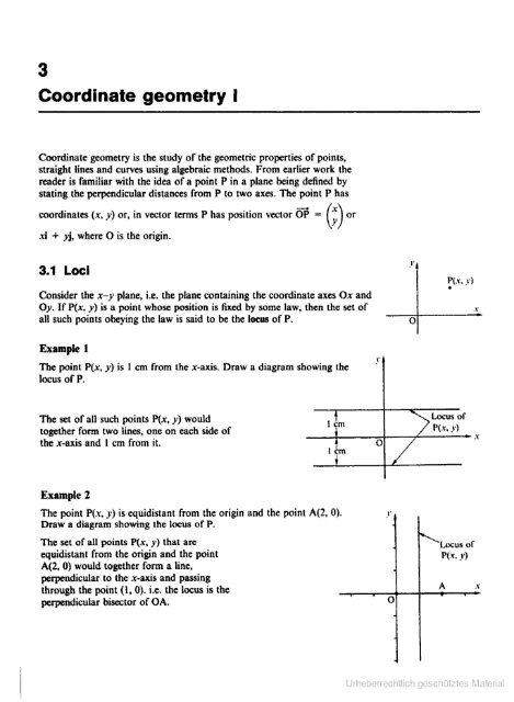 Coordinate Geometry
