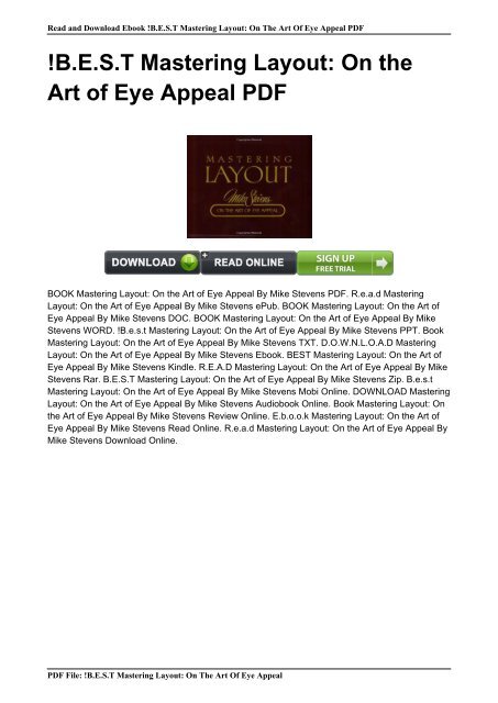 !B.E.S.T-091138068X-Mastering-Layout-On-the-Art-of-Eye-Appeal