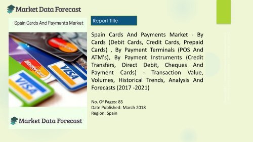 Spain Cards And Payments Market