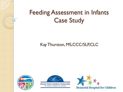 Feeding Assessment in Infants Case Study - Early Intervention ...