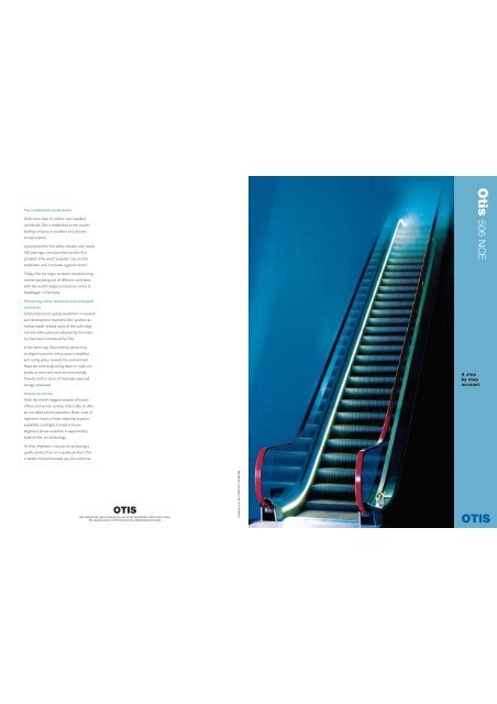 506 NCE Brochure - Otis Elevator Company