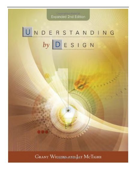 [PDF] Understanding by Design Professional Development Full Online