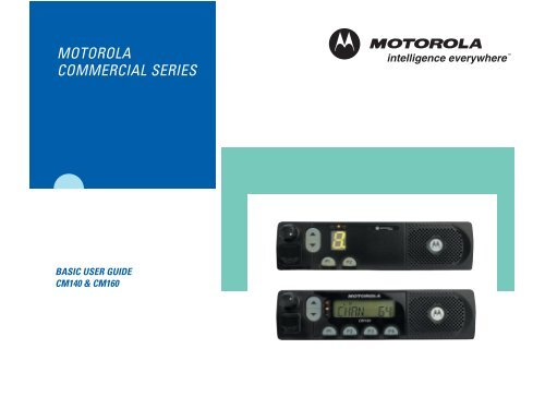 Motorola CM140 i CM160 Instrukcja Obsługi
