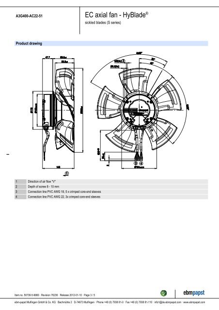 A3G400-AC22-51 Technical