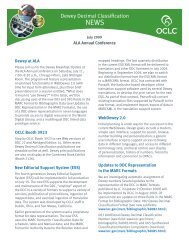 Dewey Decimal Classification to Library of Congress Classification ...
