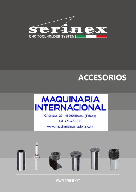 ACCESORIOS PARA PORTAHERRAMIENTAS SERINEX