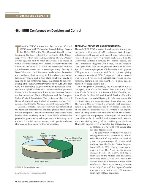 cdc poster session - IEEE Control Systems Society