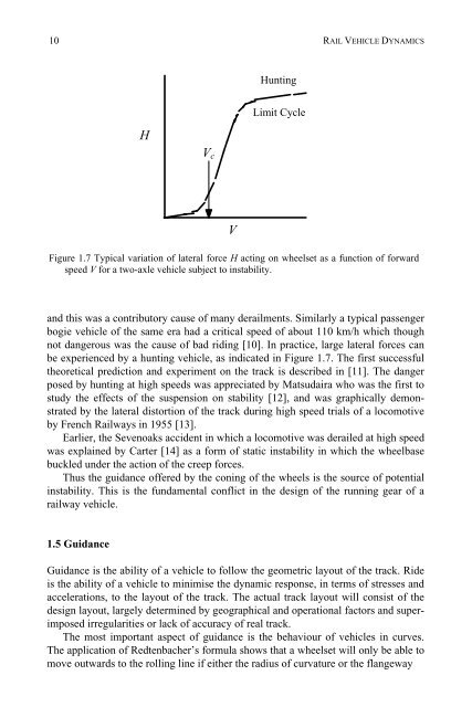 10 RAIL VEHICLE DYNAMICS
