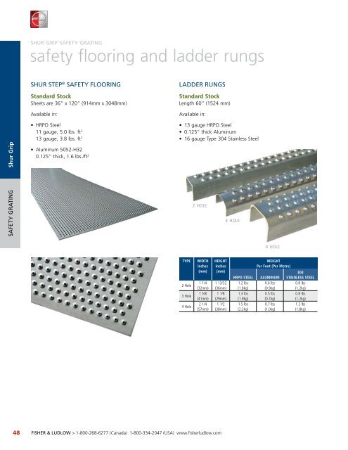 Shur Grip safety grating