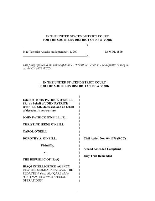 Defendant's Counsel - The Law Offices of Joshua M. Ambush