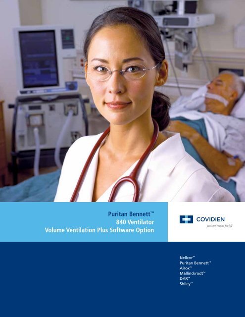 Puritan Bennett™ 840 Ventilator Volume Ventilation Plus ... - Covidien