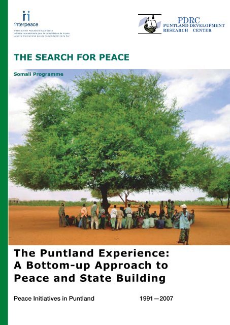 The Puntland Experience: A Bottom-up Approach to Peace and ...