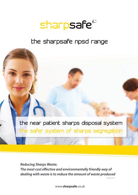 41231BRO003E Sharpsafe Product Range Brochure