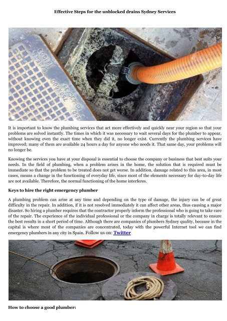 Effective_Steps_for_the_unblocked_drains_Sydney_Services