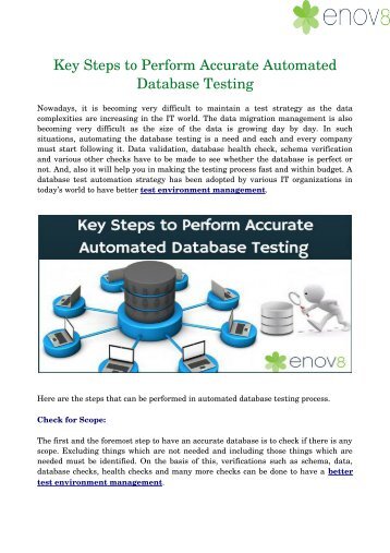 Automated-Database-Testing Magazines Automated-Database-Testing Magazines