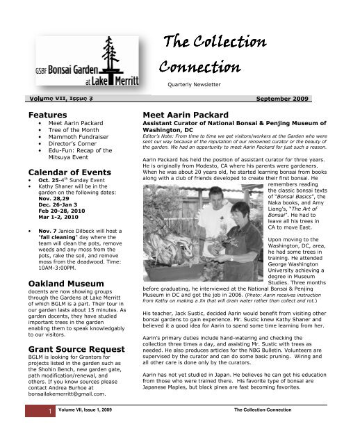 The Collection Connection Connection e Collection - Golden State ...