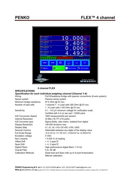 Flex 4 ch revA - Penko Engineering
