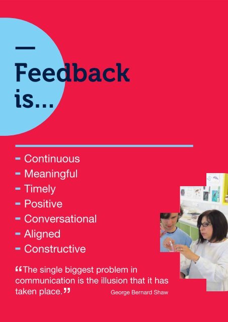 Feedback self evaluation