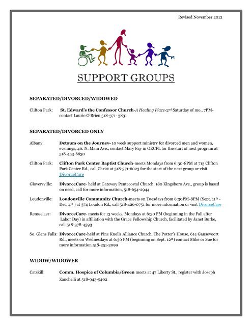 SUPPORT GROUPS