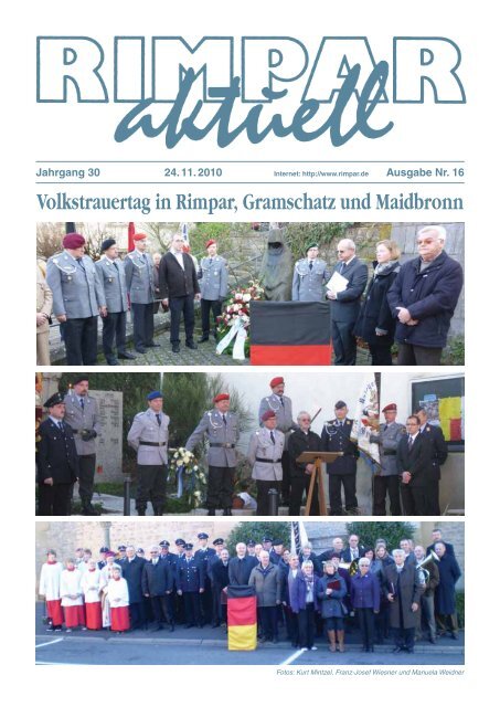 97222 Rimpar · Tel. 0 93 65/39 25 - Markt Rimpar