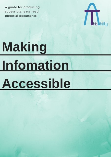 Making Accessible information