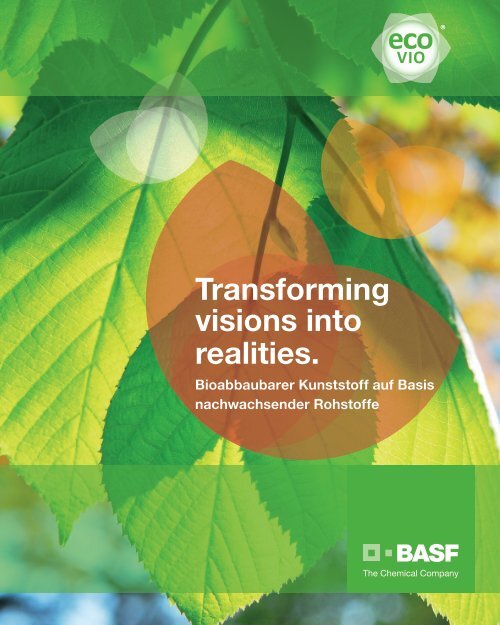ecovio - BASF Plastics Portal