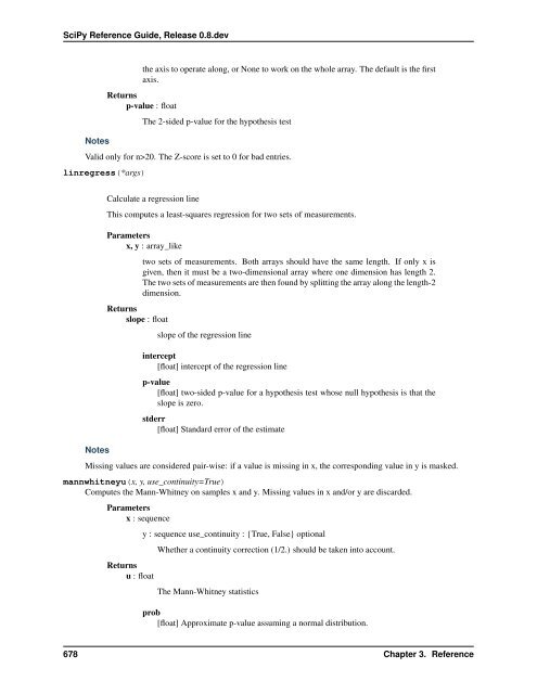 Scipy Reference Guide Re 