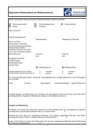 Formular Mieter- selbstauskunft (PDF, 92kb) - Gerl Immobilien