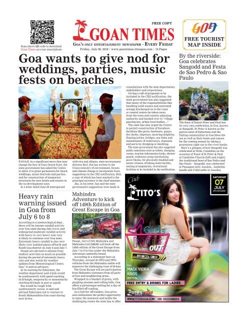GoanTimes July 6,2018