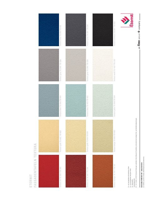 ETERNIT FASSADENTAFELN TE