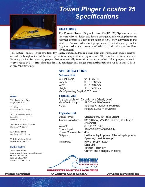 Phoenix Underwater Solutions