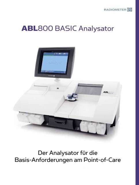 ABL800 BASIC Analysator - Radiometer.ch